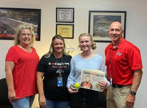 Tew accepts Whitney Langley memorial softball scholarship | Crestview ...
