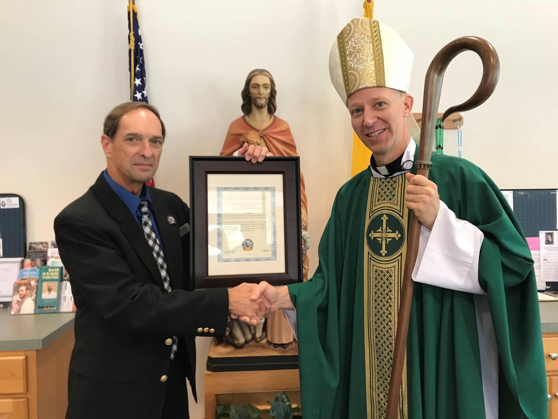 Our Lady of Victory welcomes diocese's new bishop | Crestview News Bulletin
