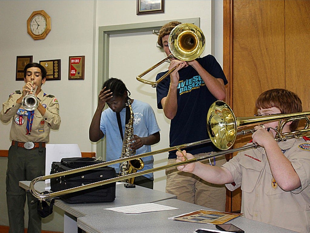 Crestview Troop 773 forms region’s only Boy Scout band | Crestview News ...