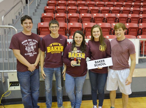Baker team ranks high in Math Bowl | Crestview News Bulletin