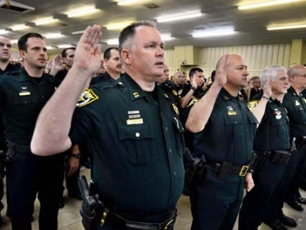 Sheriff's office swearing-in: 'A very solemn duty and oath' (SLIDESHOW ...