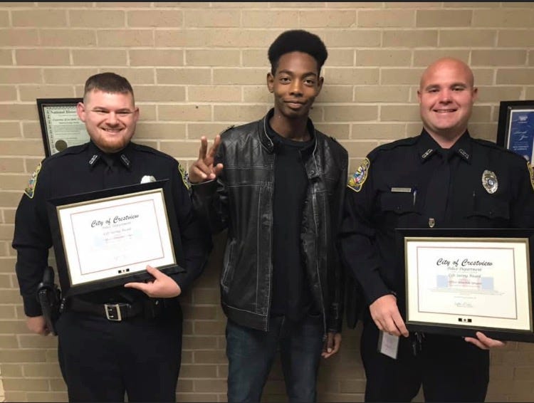 Crestview police officers receive Life Saving Award | Crestview News ...