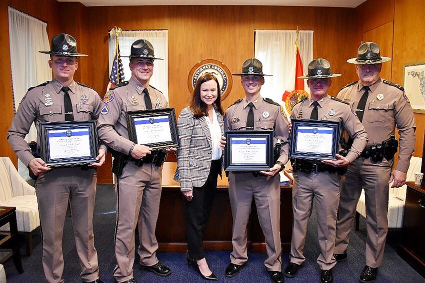 FHP troopers recognized for rescuing human trafficking victim ...