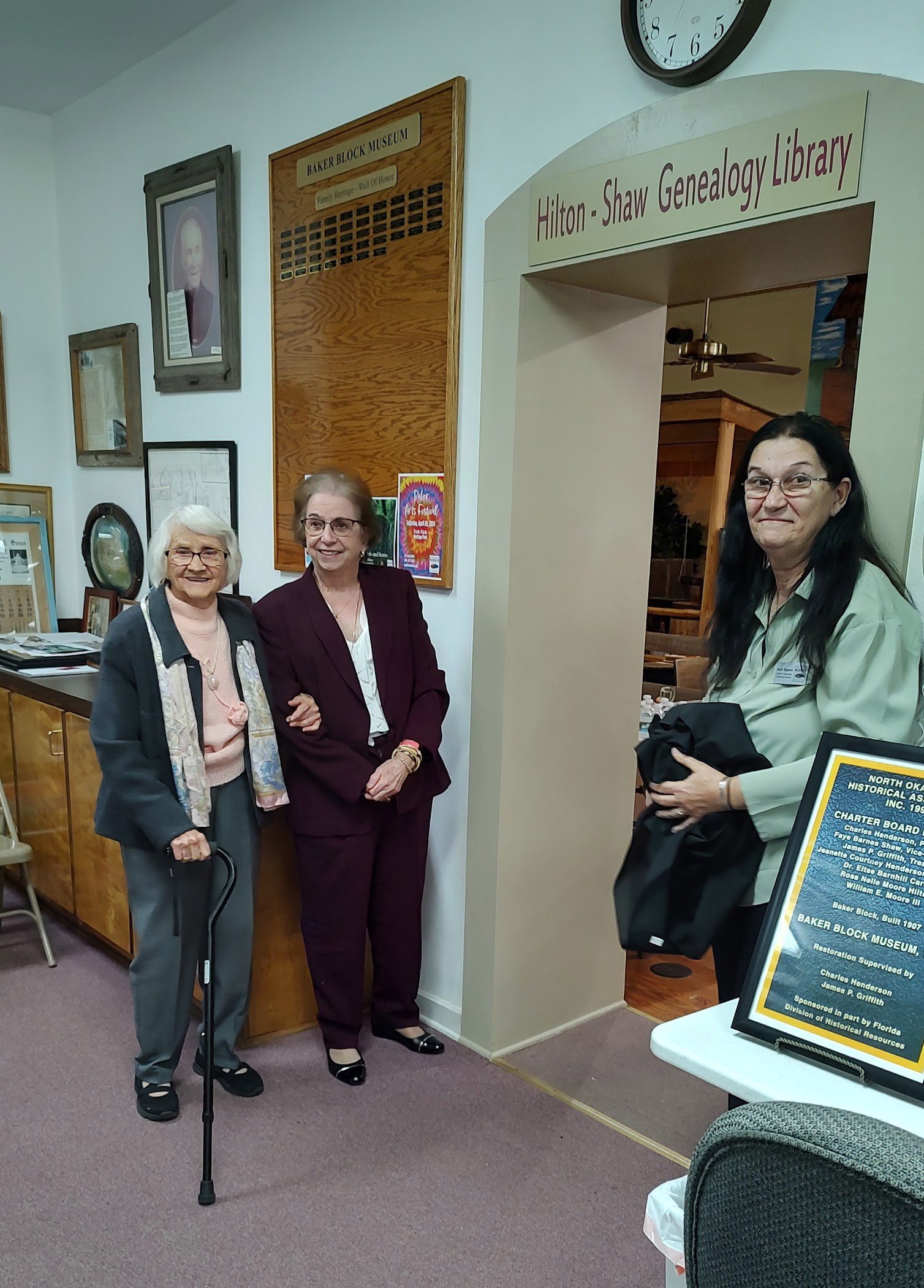 New name of museum library honors two leading ladies | Crestview News Bulletin
