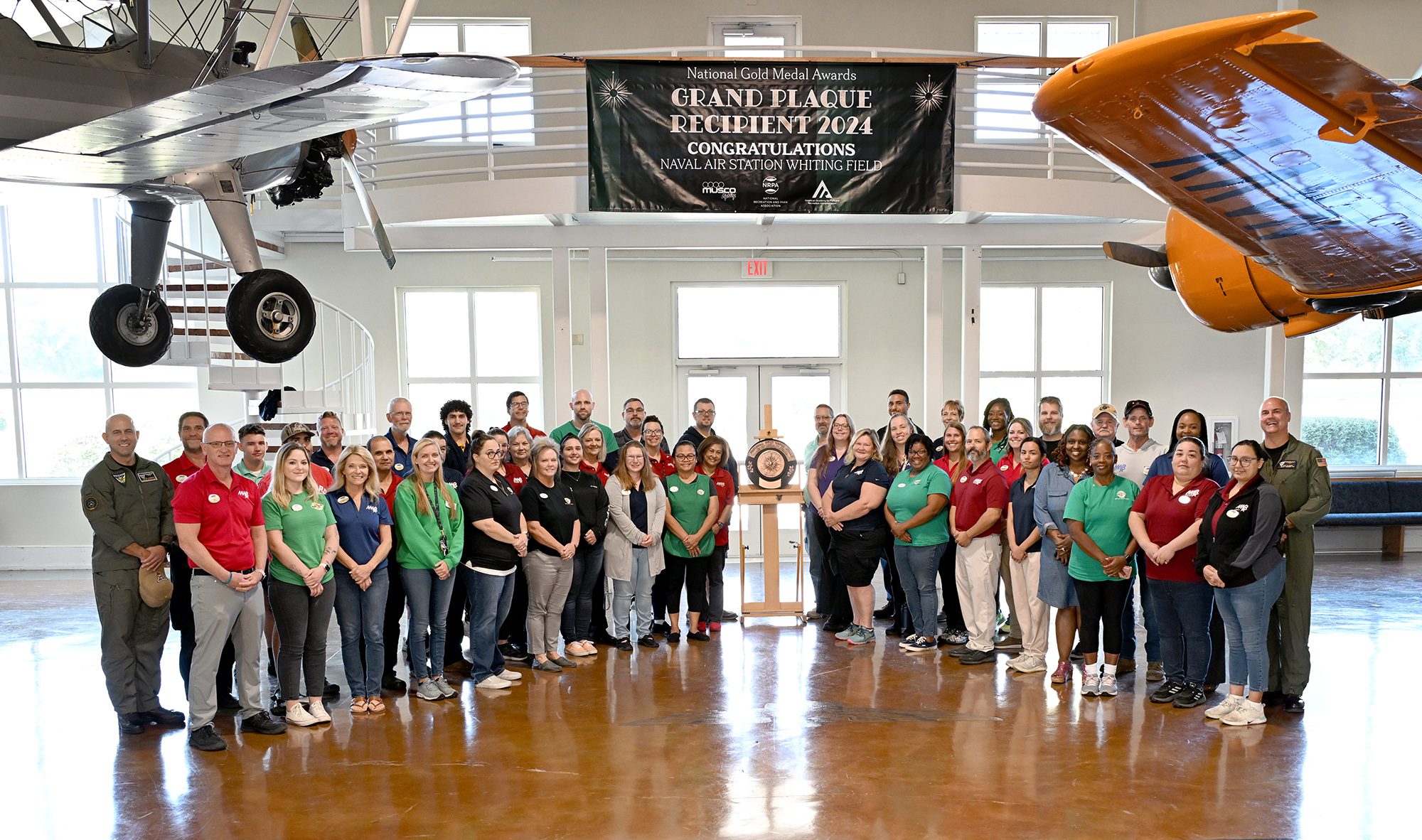 NAS Whiting Field announced as winner for 2024 National Gold Medal ...