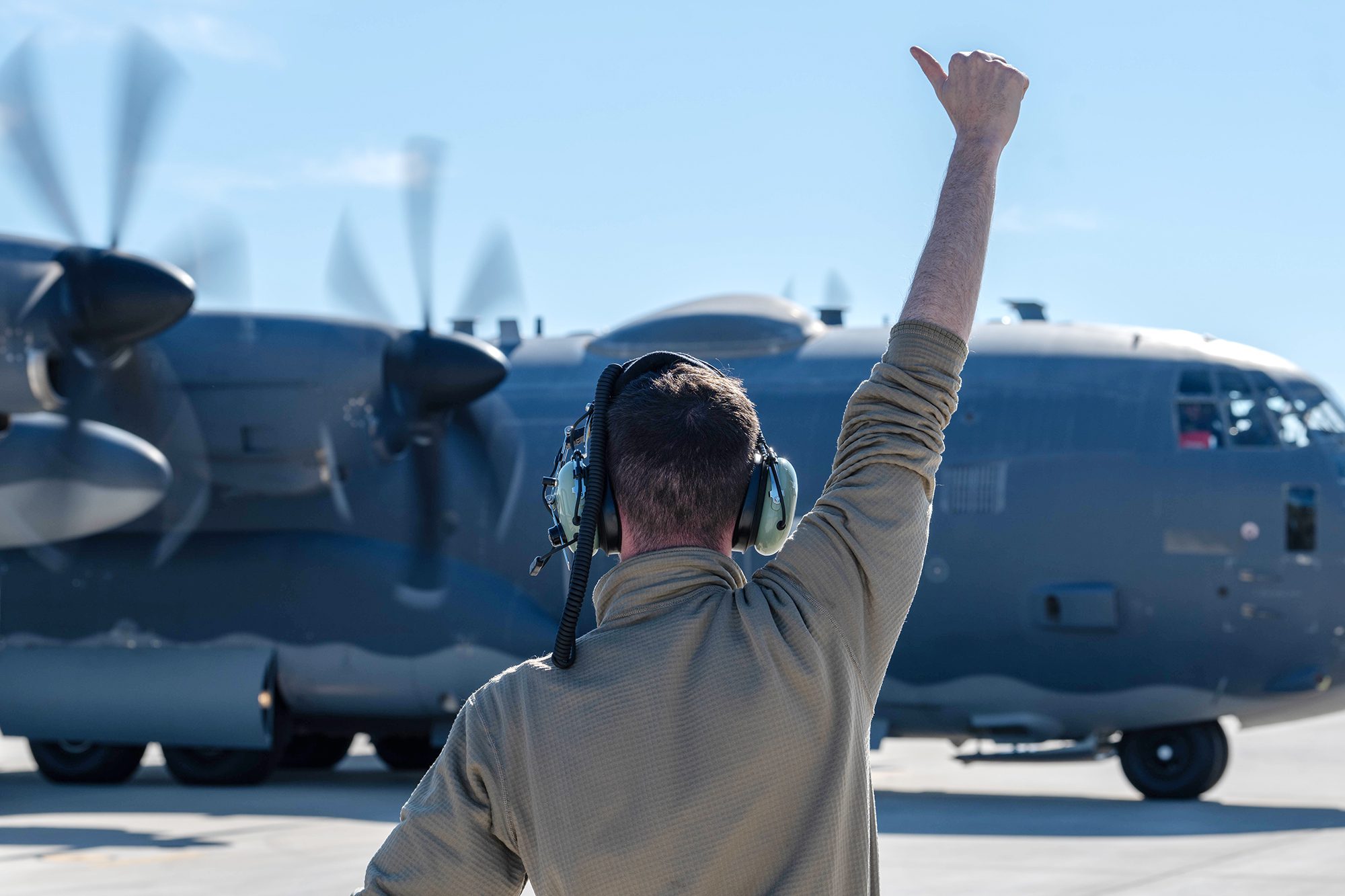 Next Generation Aircrew Protection team conducts AC-130J vapor purge ...