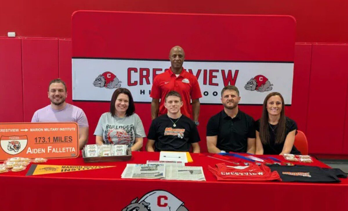 Crestview Track and Field has two sign for collegiate competition ...